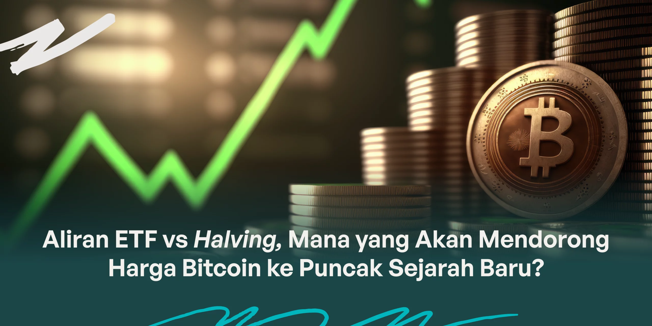 Aliran ETF vs Halving, Mana yang Akan Mendorong Harga Bitcoin ke Puncak Sejarah Baru?