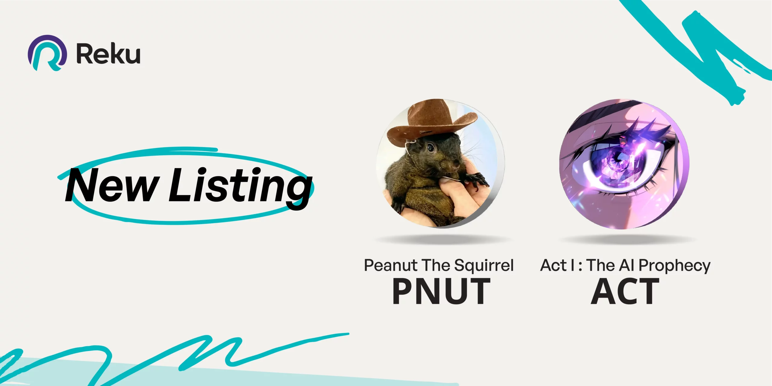 PNUT dan ACT Sudah Dapat Diperjualbelikan di Reku!