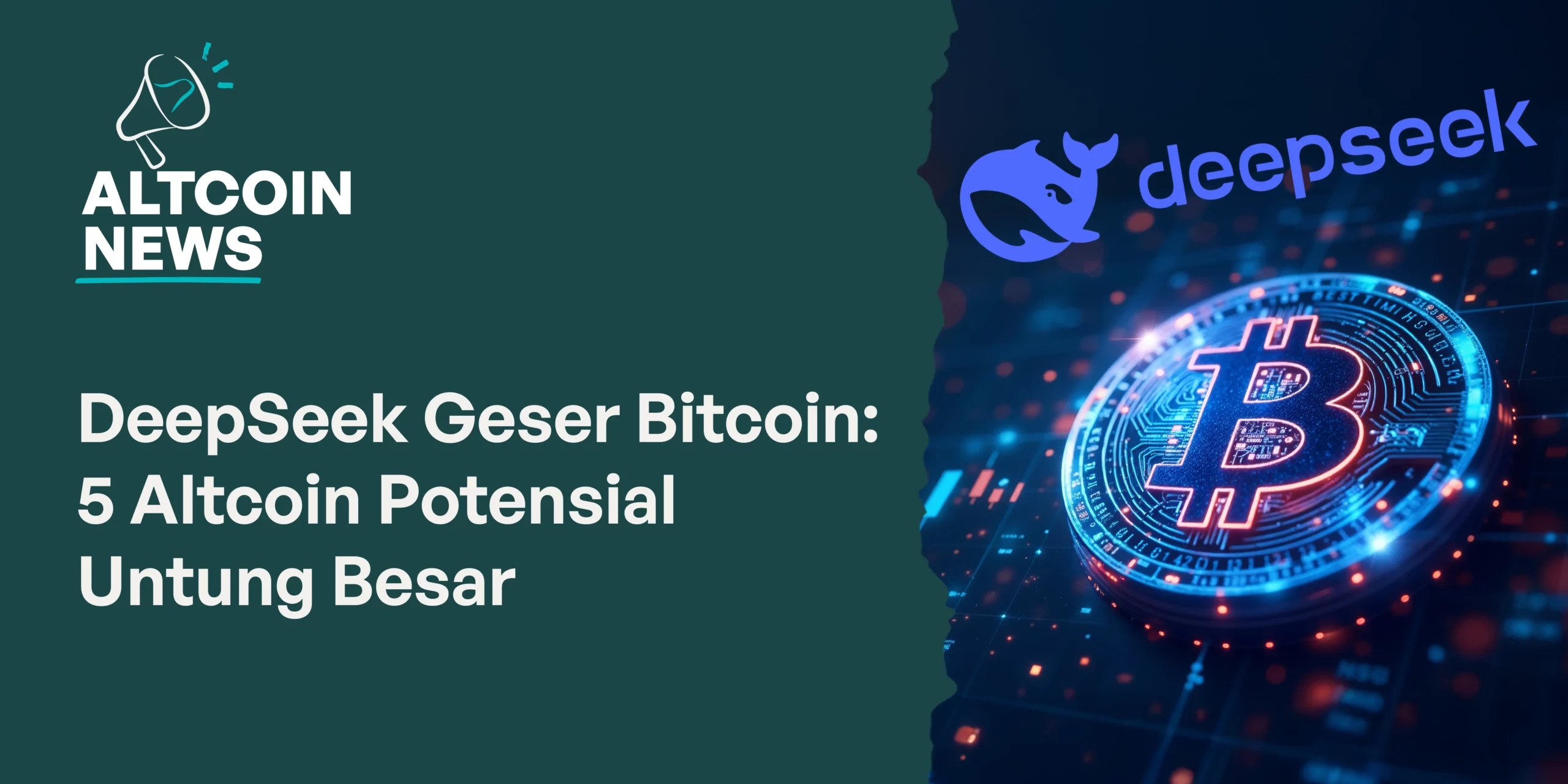 DeepSeek Geser Bitcoin dan Efek Trump, Perhatikan 5 Altcoin Ini untuk Potensi Keuntungan Besar