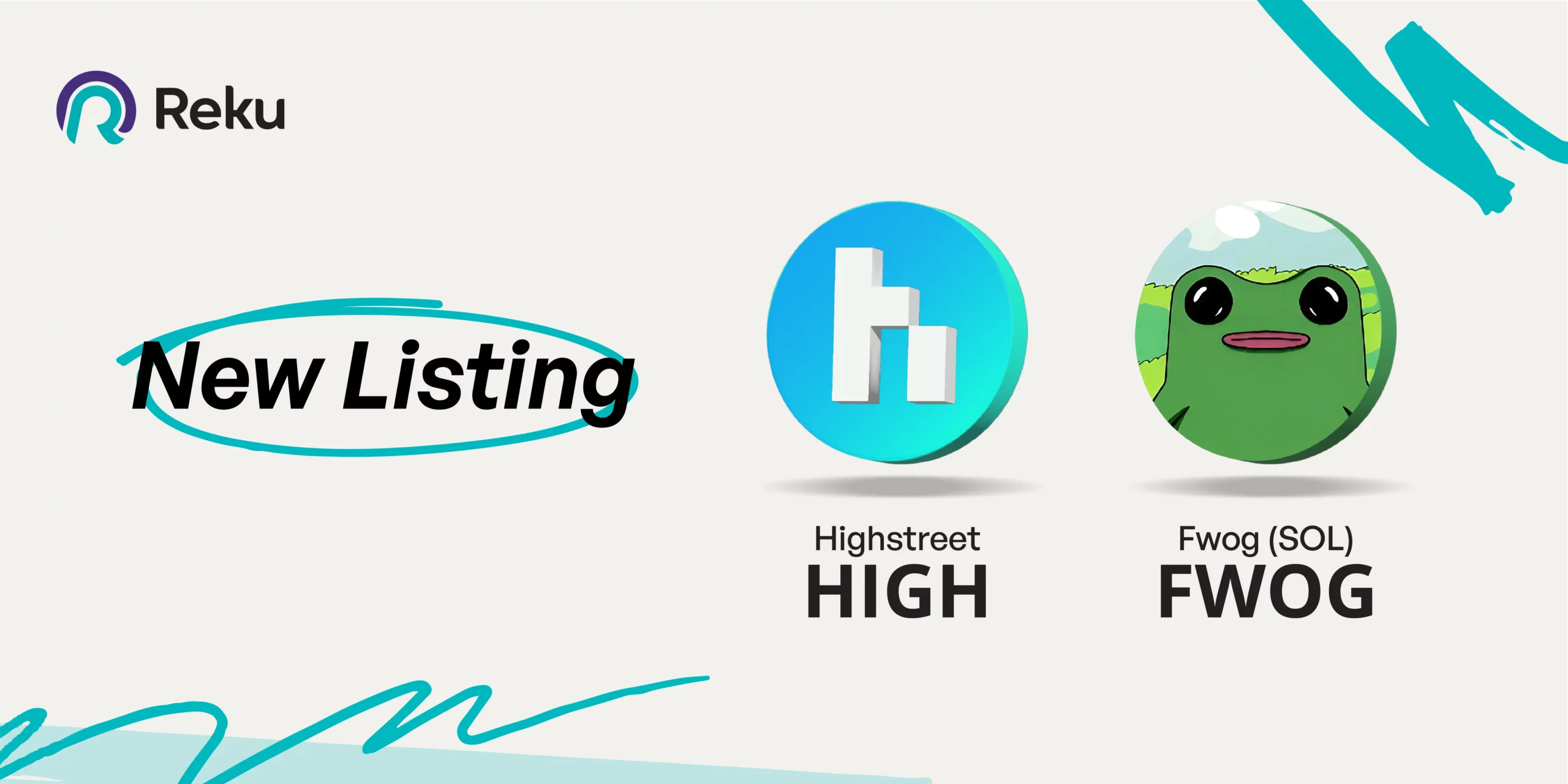 HIGH dan FWOG Sudah Dapat Diperjualbelikan di Reku!
